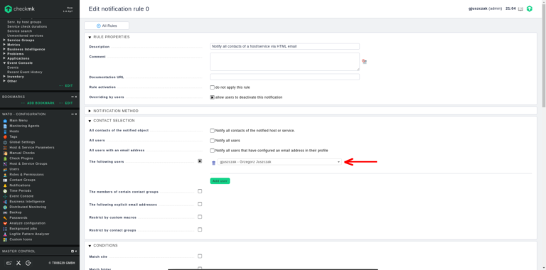 Install and Configure Checkmk on CentOS 8 and Monitor Linux Hosts using Checkmk agent – TuxFixer.com