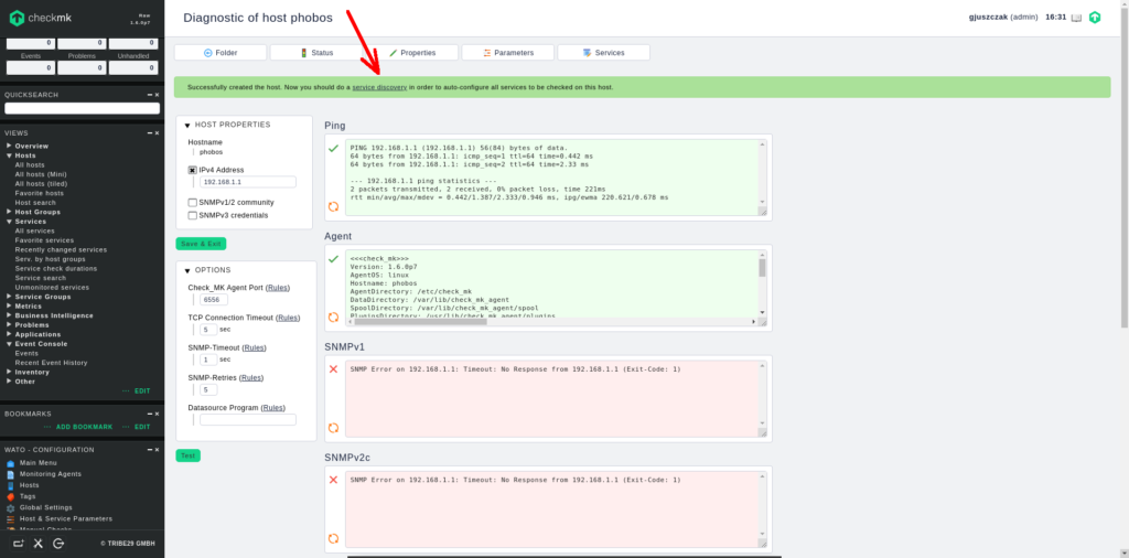 Install And Configure Checkmk On Centos 8 And Monitor Linux Hosts Using
